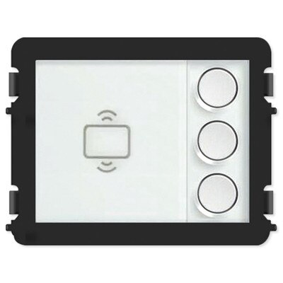 ABB-Welcome Round Pushbutton Module with Card Reader