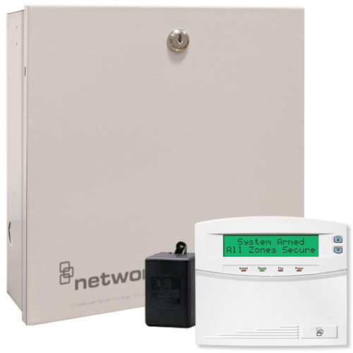 INTERLOGIX NETWORX NX-8 Security System Kit with NX-148E Keypad (NX-848 ...