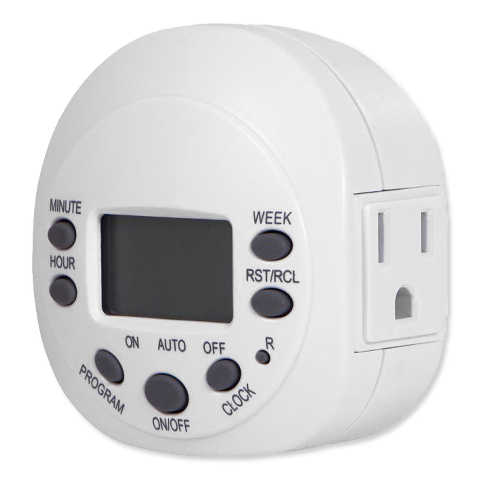 GE Indoor Plug-In 7-Day Digital Timer