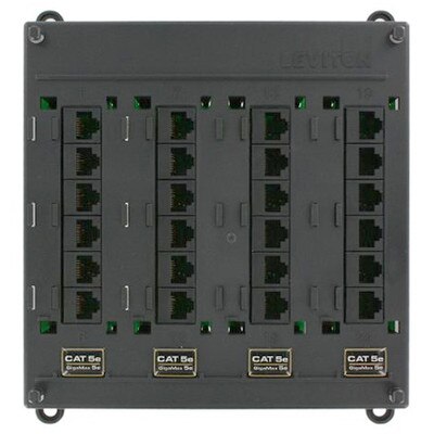 Leviton Twist & Mount Patch Panels