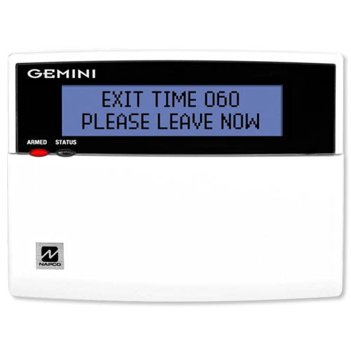 Napco Gemini Door Style Custom Alphanumeric Keypad