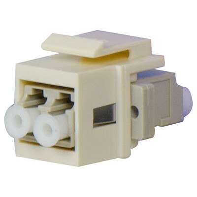 On-Q/Legrand LC Multimode Fiber Coupler Keystone Connector