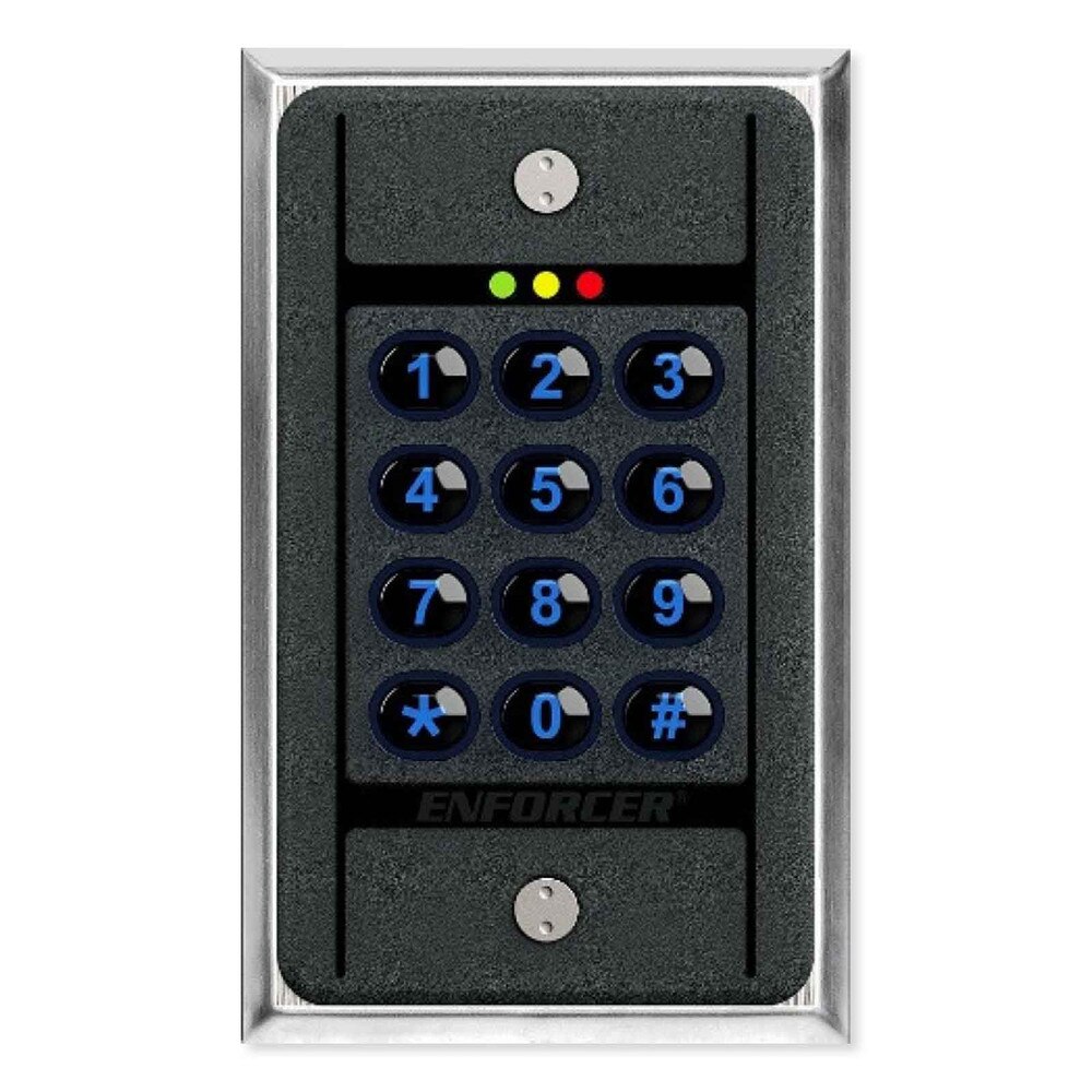 Seco-Larm Enforcer Indoor Bluetooth Access Controller Keypad With Proximity Card Reader