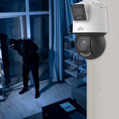 Uniview 4MP HD Dual-Lens Network PTZ Camera